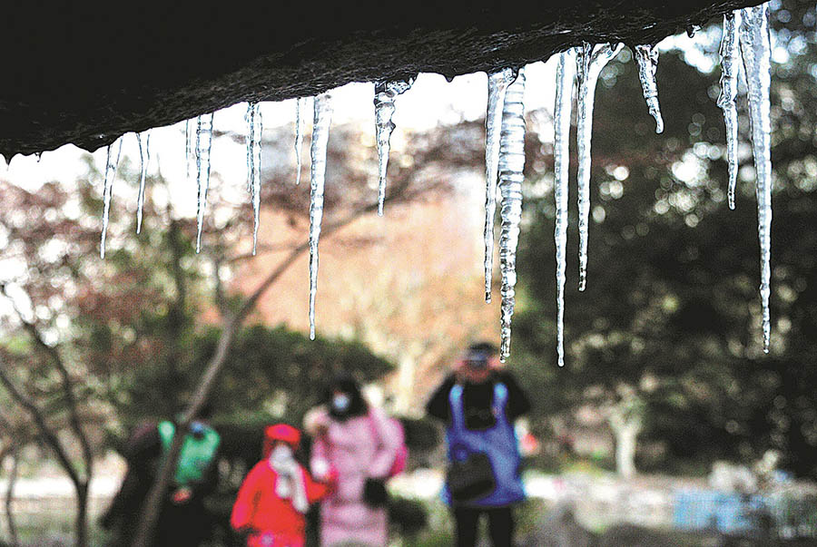 Cold snap sweeps across China - Asia News NetworkAsia News Network