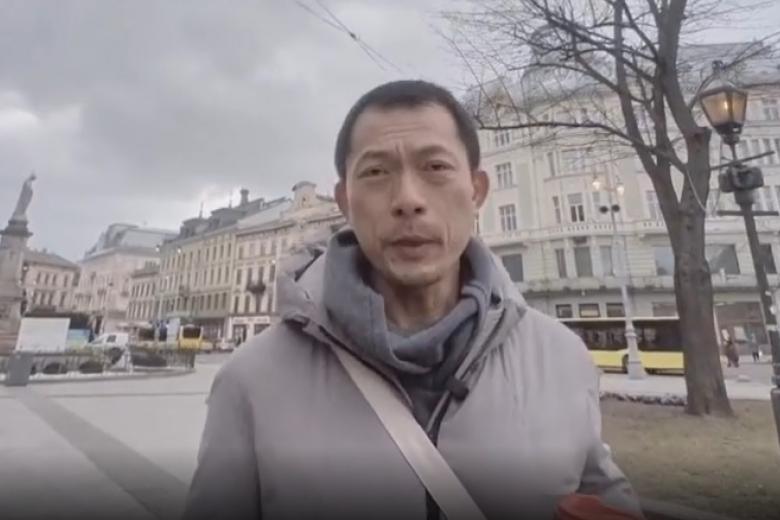 S'porean ex-actor Ix Shen has reached western Ukrainian city of Lviv ...