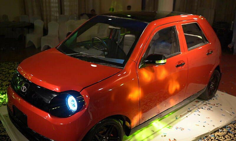 Pakistan’s first locally produced electric car unveiled on Independence ...