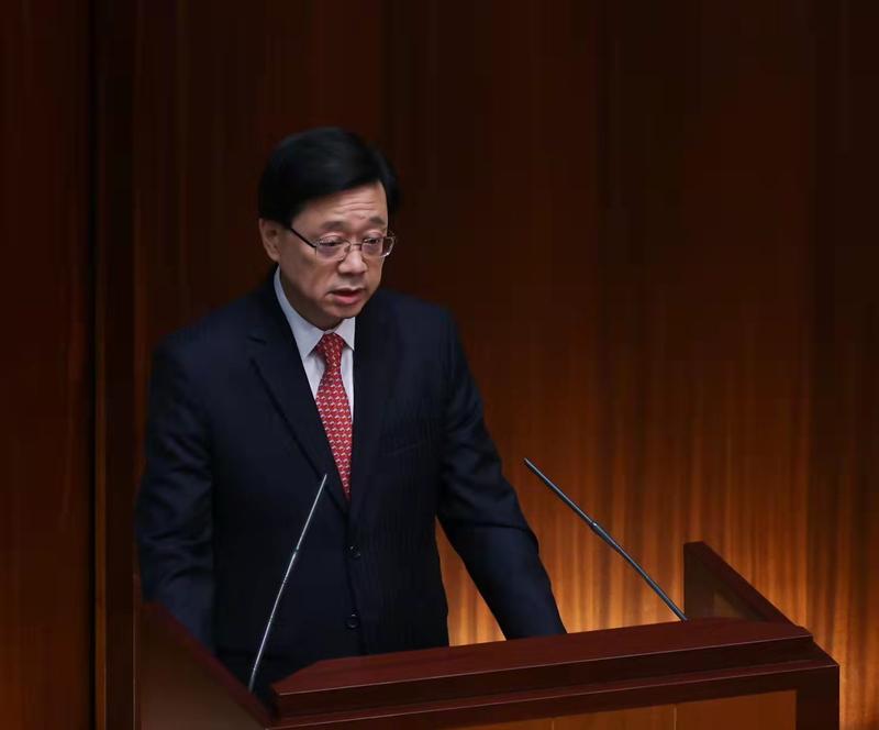 Hong Kong chief exec focuses on talent, housing, reform in maiden ...