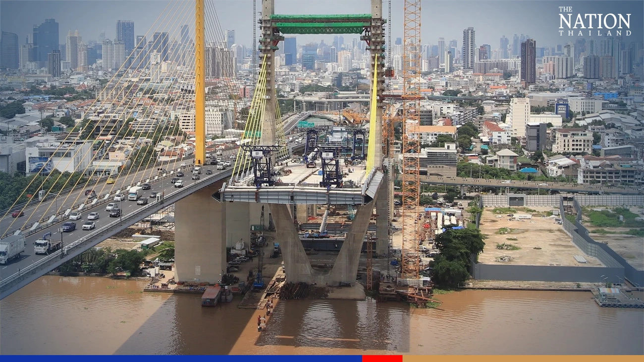 New bridge over Chao Phraya to slash Bangkok traffic jams from next year - Asia News NetworkAsia ...