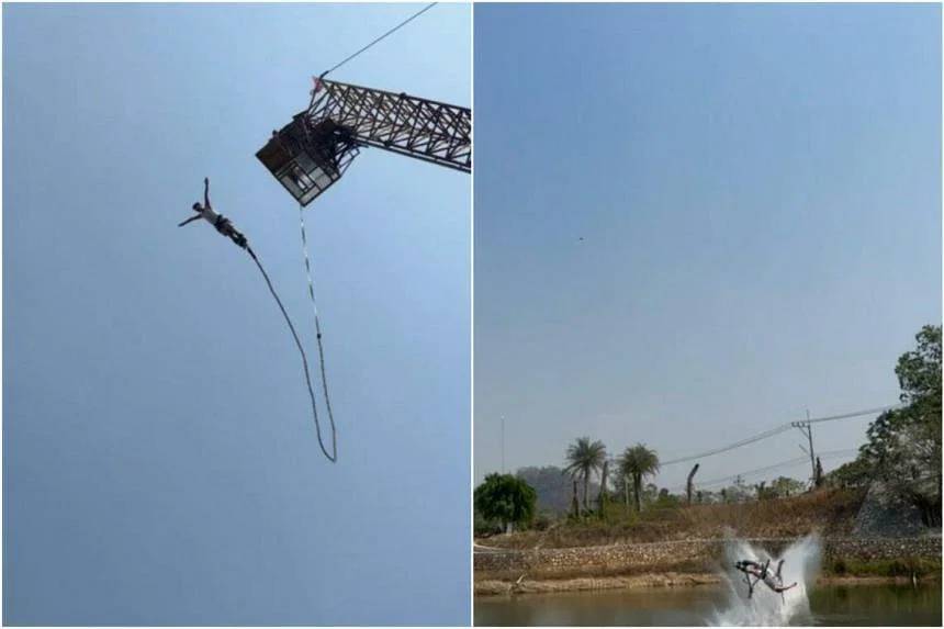 ‘I could have lost my life’: Tourist’s bungee cord snaps in midair in ...