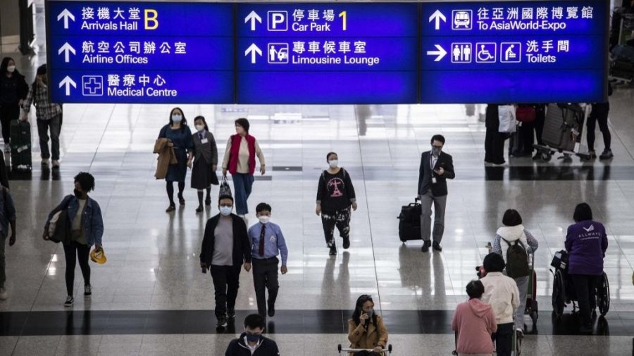 Hong Kong airport passenger volume soars 24-fold in April - Asia News ... Hong Kong airport passenger volume soars 24-fold in April - Asia News ...