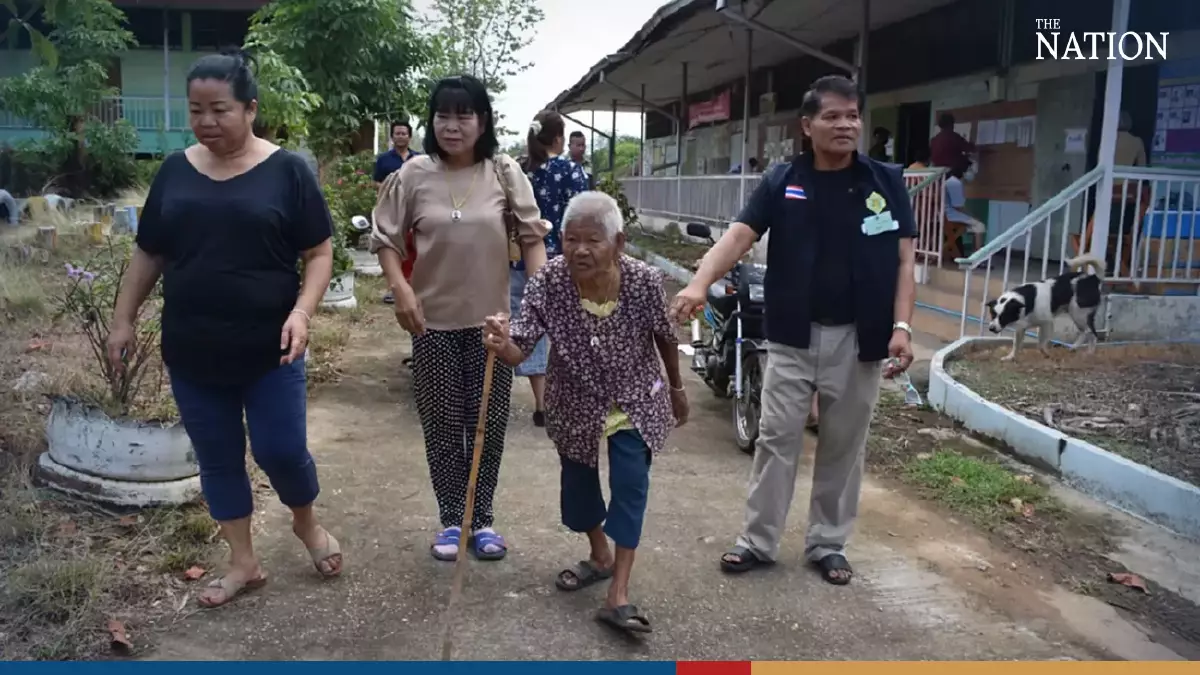 Age no problem: 109-year-old granny casts her vote in Uttaradit - Asia ...