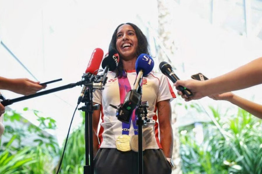 Singapore’s sprint queen Shanti Pereira comes home to ‘nice, warm ...