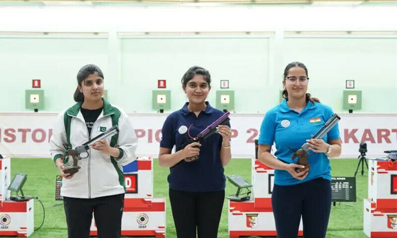 Pakistan shooter Kashmala Talat qualifies for Paris Olympics - Asia ...