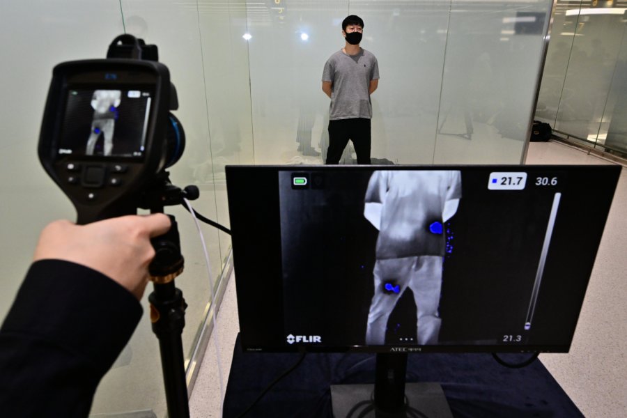 Body heat scanners help hunt for drugs at airport - Asia News ...