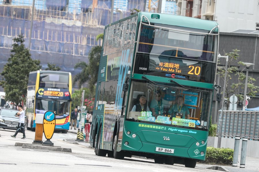 Hong Kong’s first hydrogen bus hits the road - Asia News NetworkAsia ...