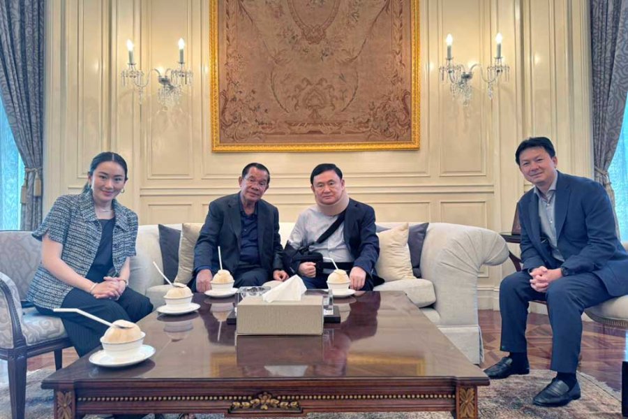Former Cambodian PM Hun Sen pays ‘personal’ visit on Thaksin, invites ...