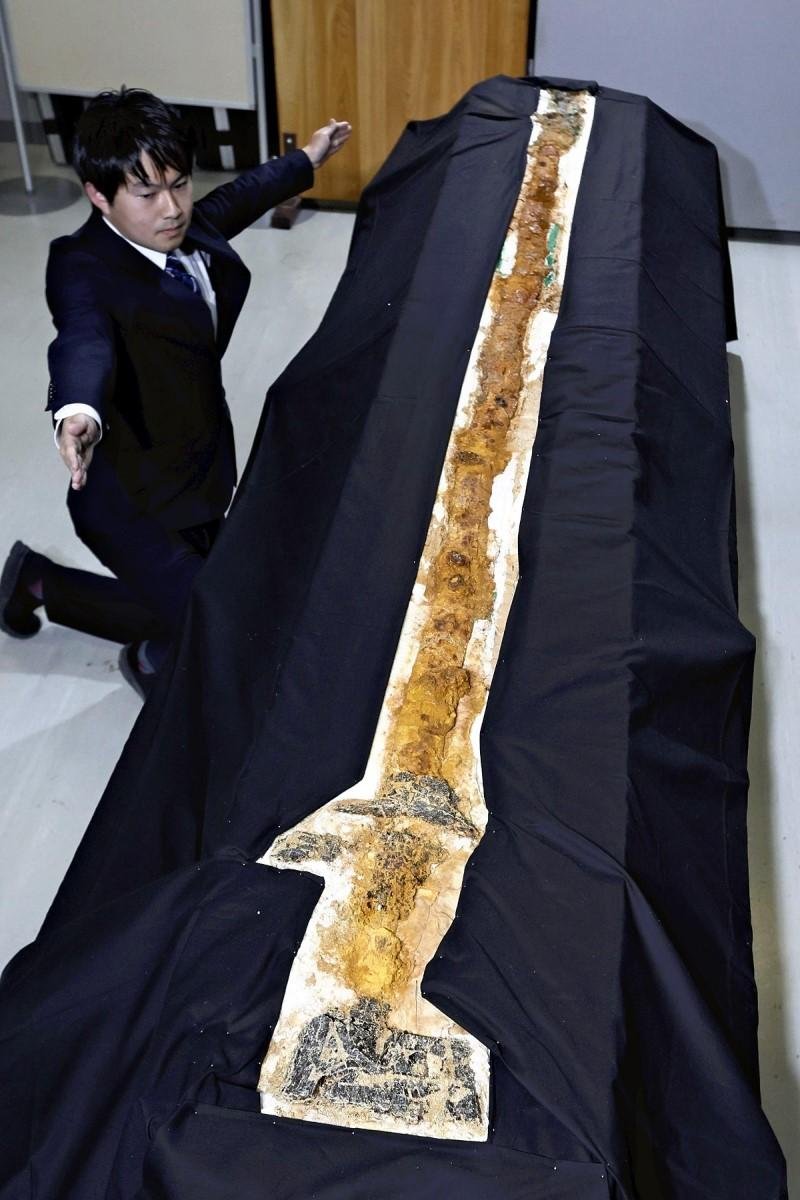 Details of Japan’s largest iron sword unveiled - Asia News NetworkAsia ...