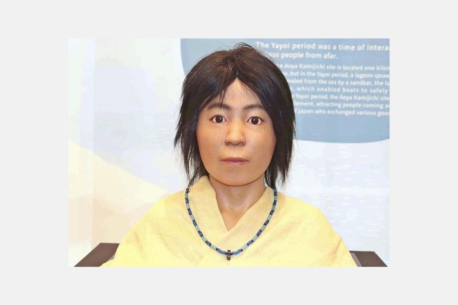 Face of Yayoi period boy reconstructed using bones found in ruins and ...