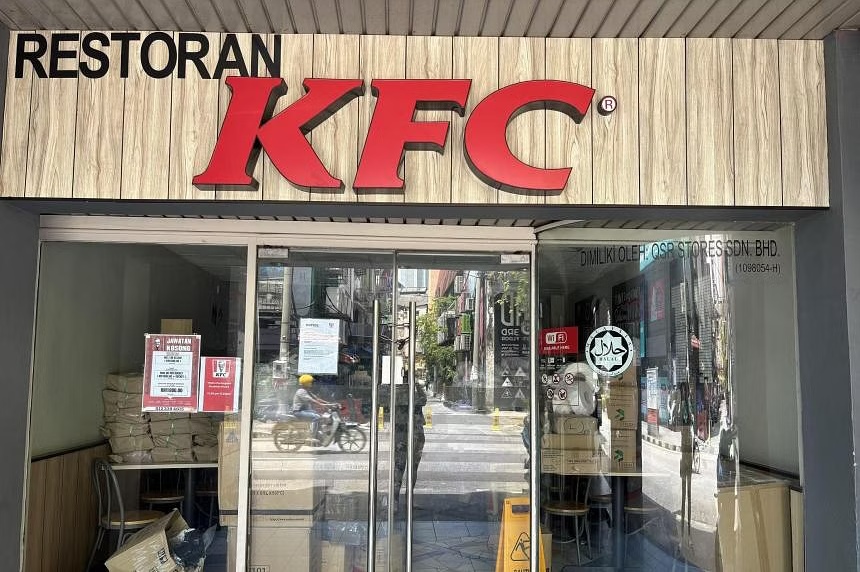 KFC shutters over 100 restaurants in Malaysia amid pro-Palestine boycott - Asia News NetworkAsia ...