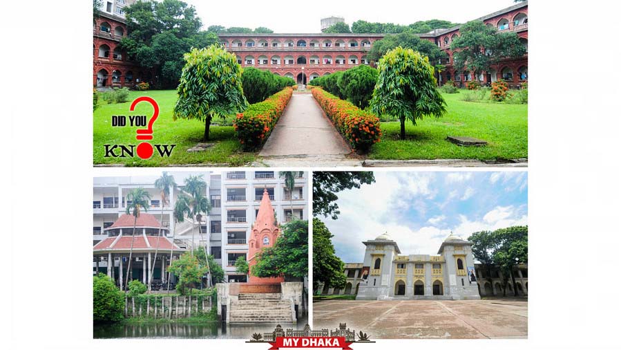 The first three residential halls of Dhaka University - Asia News ...