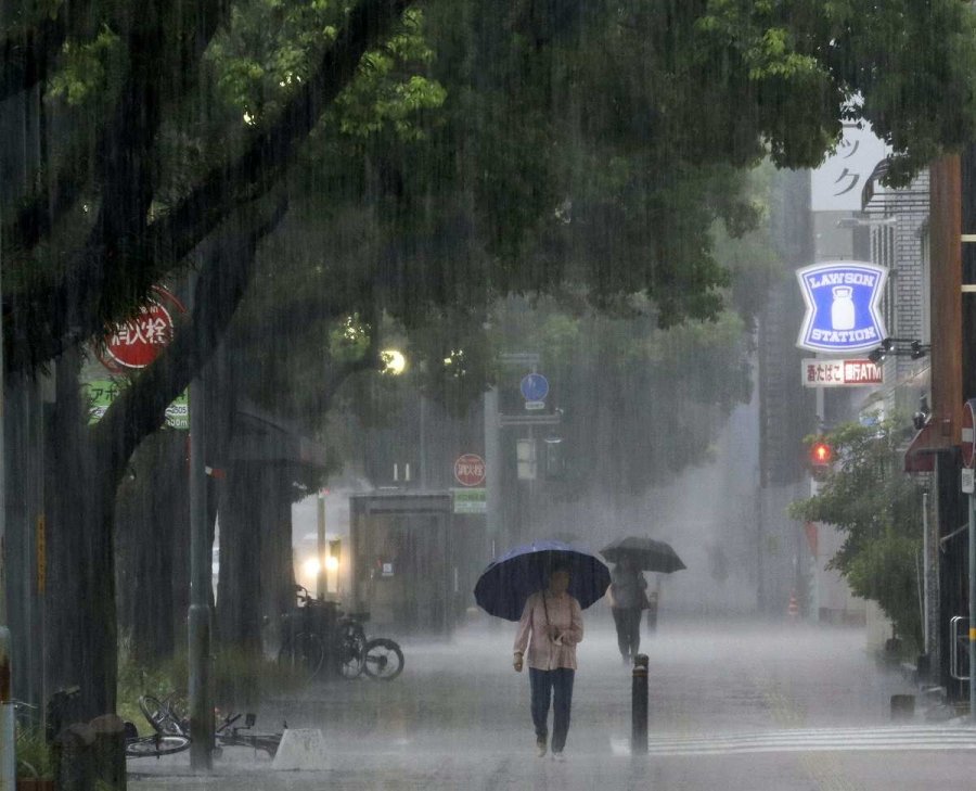 Emergency warning issued as Typhoon Shanshan approaches Japan - Asia News NetworkAsia News Network