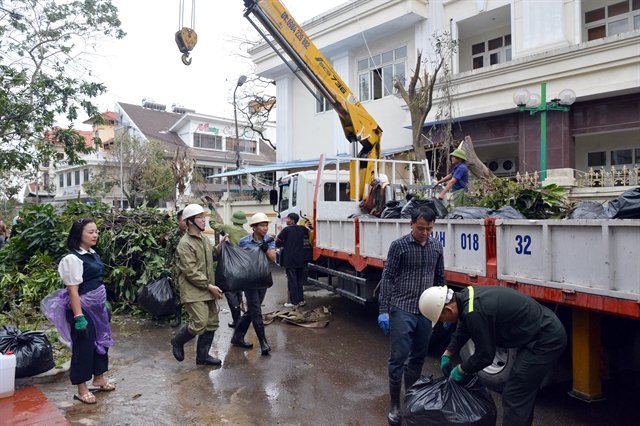 Massive cleanup efforts underway in Vietnam’s typhoon-hit provinces ...
