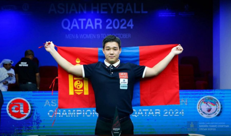 E.Temuujin became Mongolia's first Asian billiards champion - Asia News ...