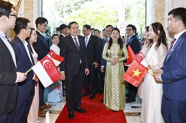 Vietnam’s National Assembly Chairman begins official visit to Singapore ...