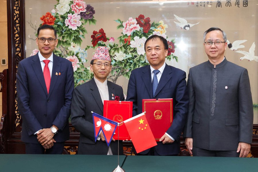Nepal, China sign Belt-and-Road Initiative Cooperation Framework - Asia ...