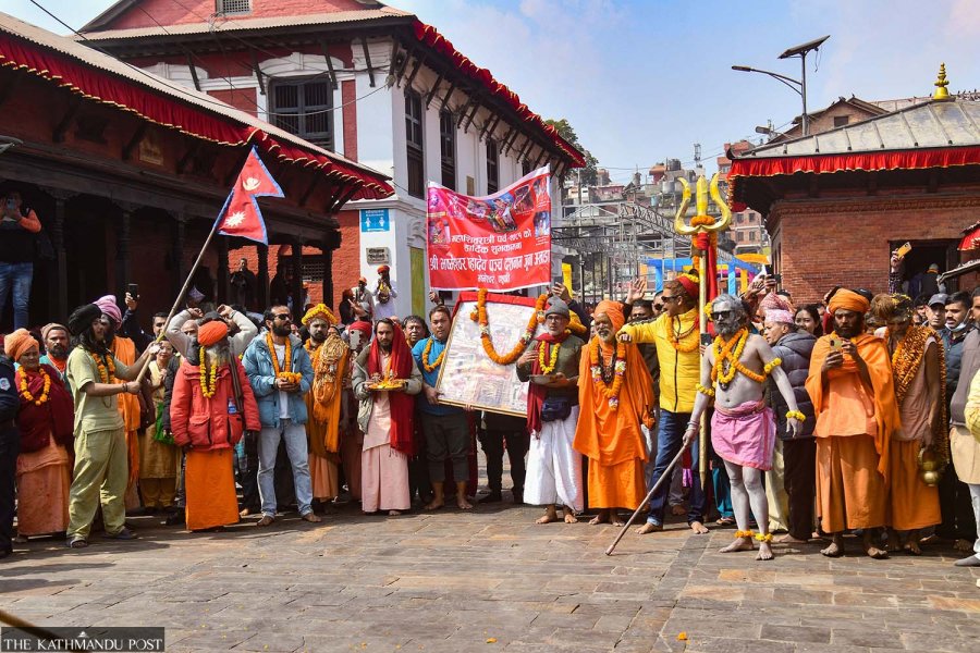 Pashupatinath premises in Kathmandu abuzz with Babas ahead of ...