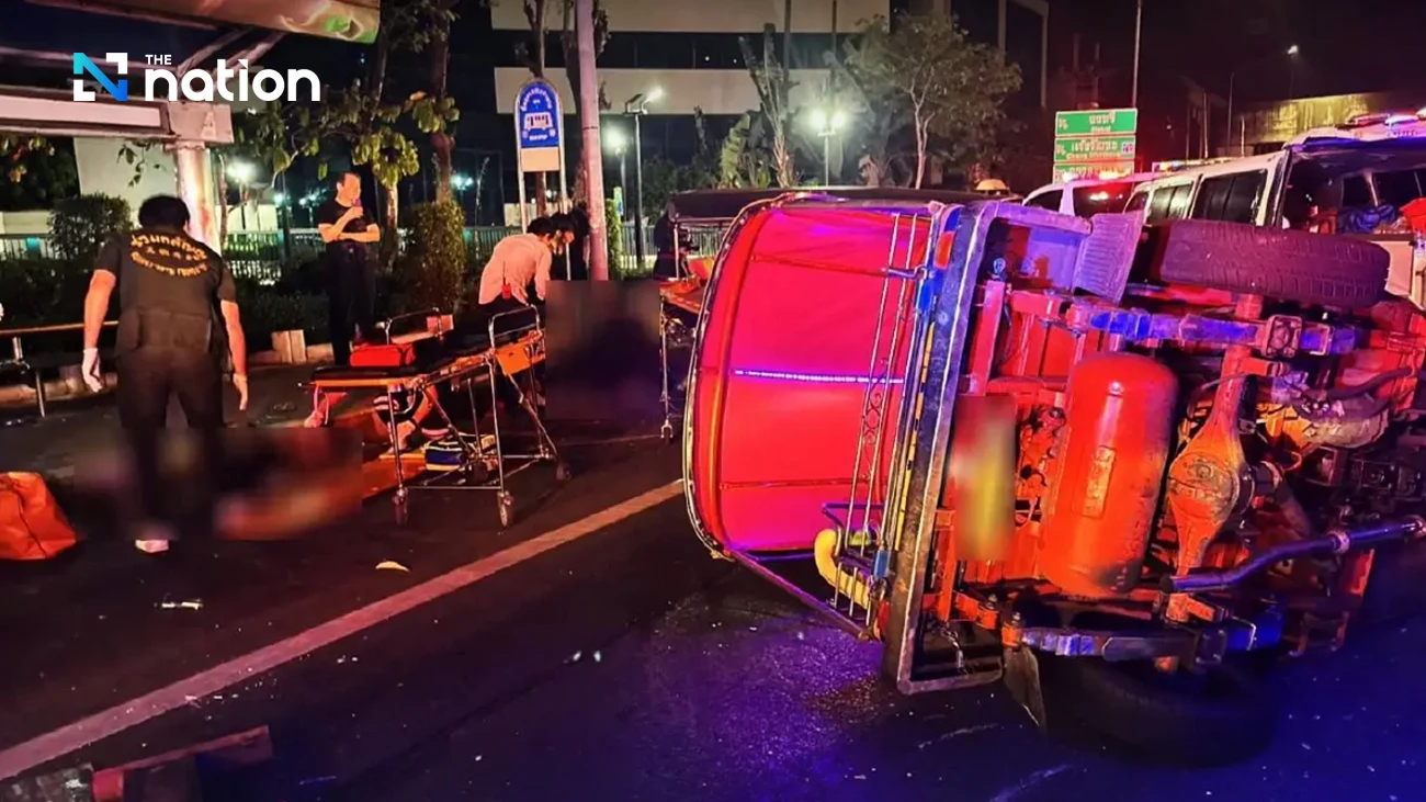 Fast and Furious: Three injured in tuk-tuk race on Bangkok road - Asia ...
