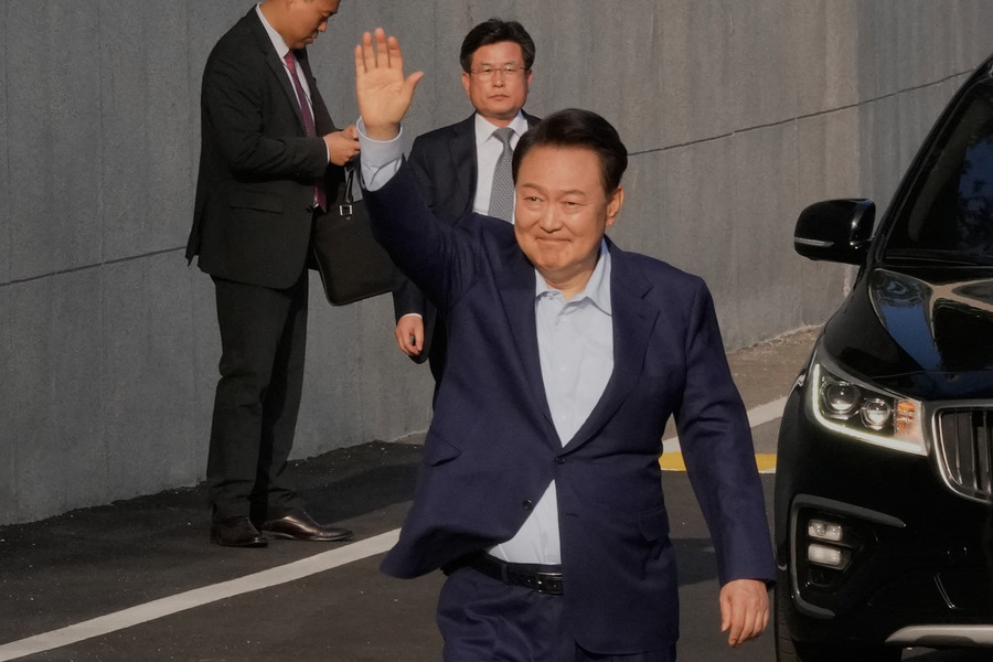 Now a defendant, ousted South Korean president Yoon again claims ...