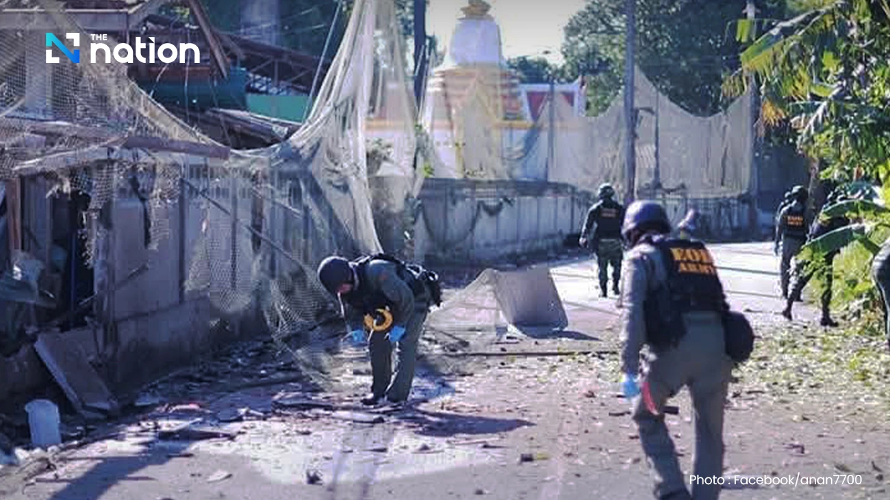 Bomb blast injures four rangers outside temple in southern Thailand ...
