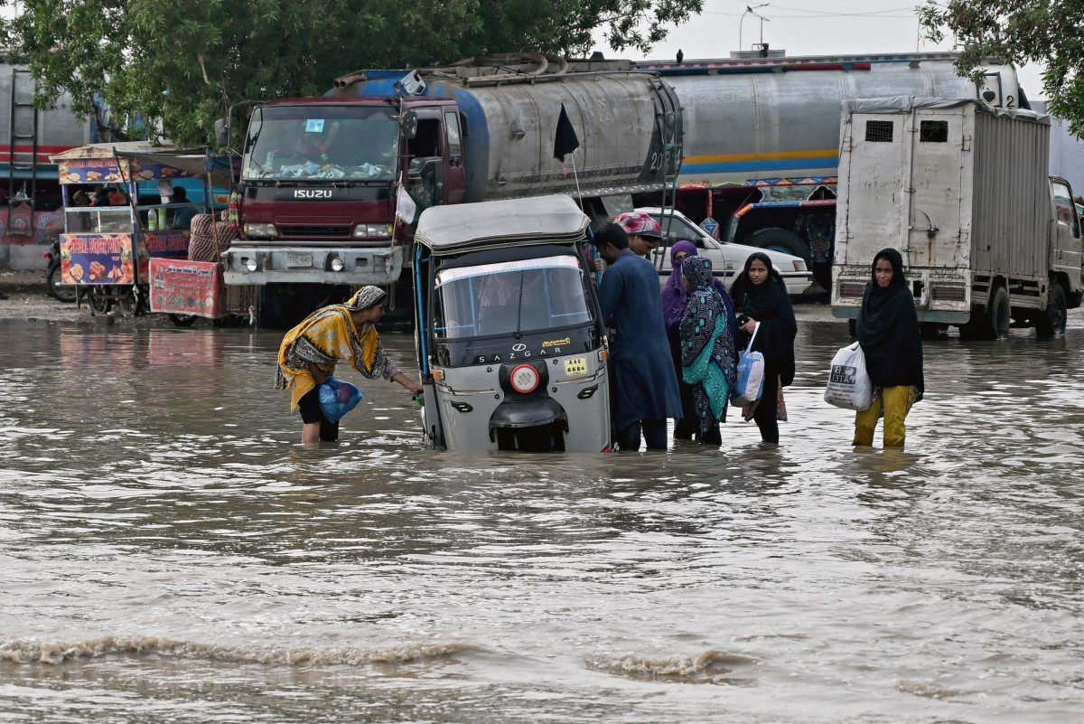 Parts of Pakistan’s Karachi receive rain as weather agency warns of ...