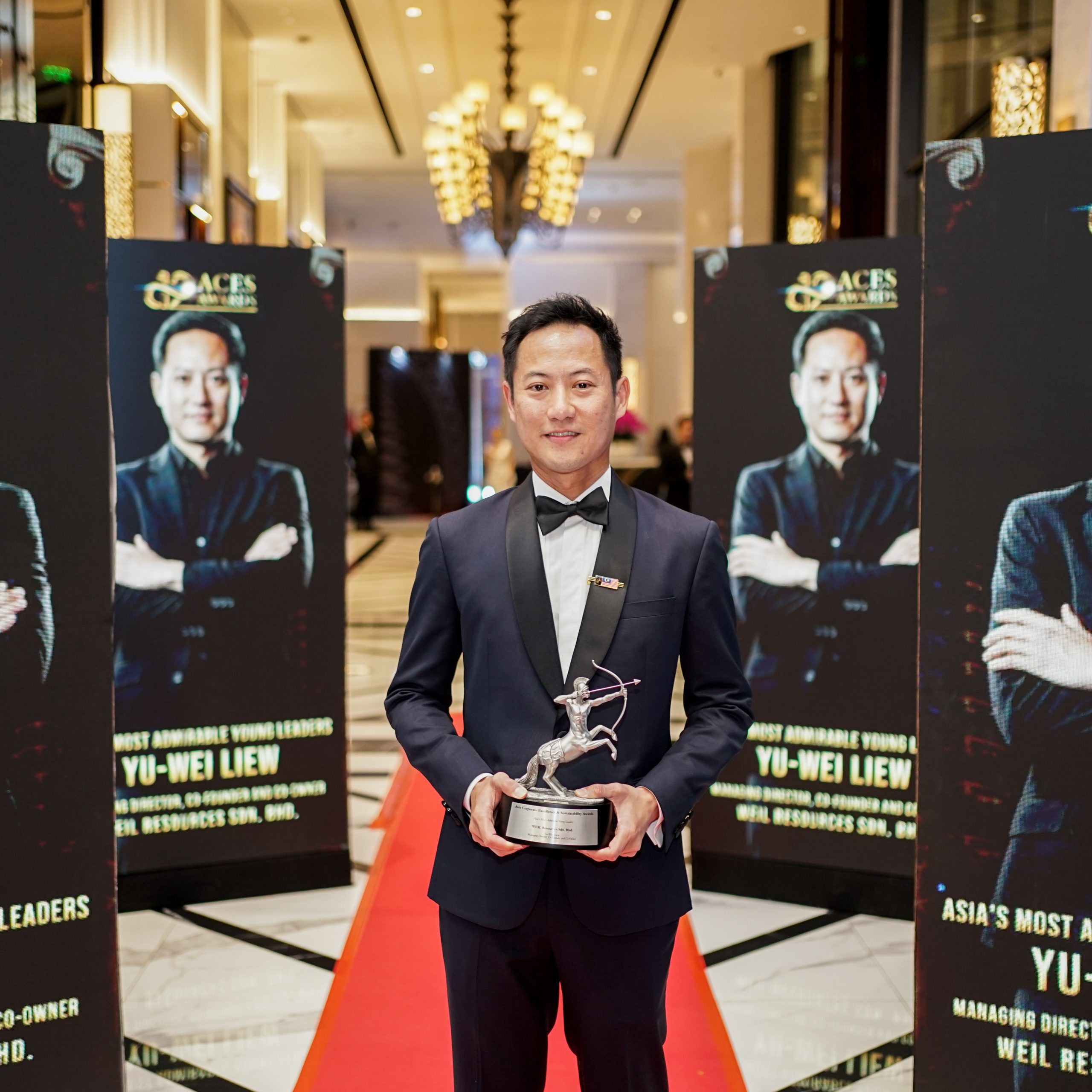 Mr. Yu-Wei Liew of WEIL Hotel wins Asia’s Most Admirable Young Leader ...