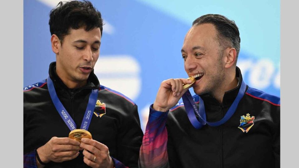 Philippine men’s curling team wins historic gold at Asian Winter Games ...