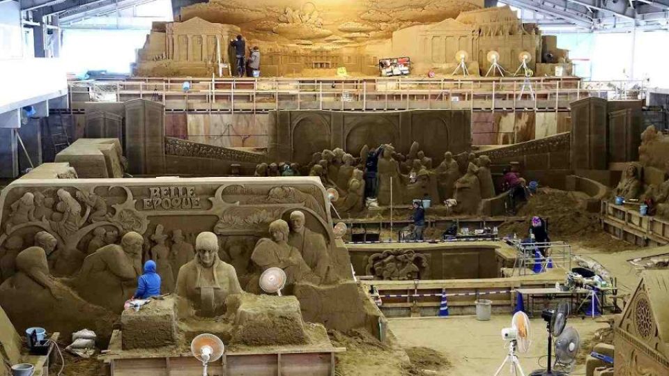 Tottori sand sculptures theme chosen in honour of Paris Games - Asia ...