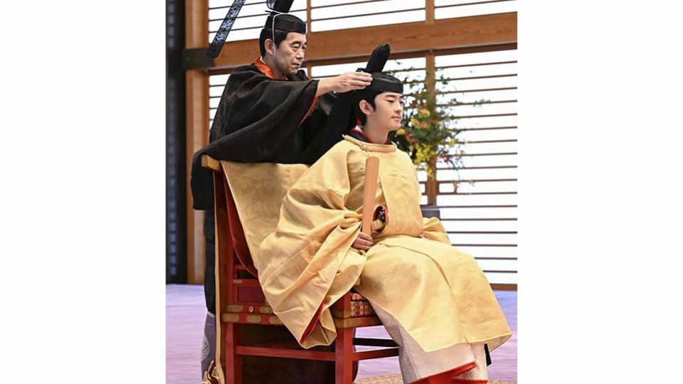 Japan’s Prince Hisahito’s coming-of-age ceremony held at Imperial ...