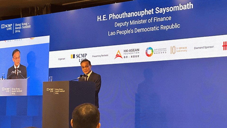 Hong Kong should tap Laos, ASEAN potential: Senior Lao official - Asia ...