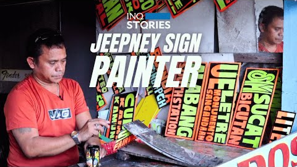 The art of Philippine jeepney sign painting - Asia News NetworkAsia ...