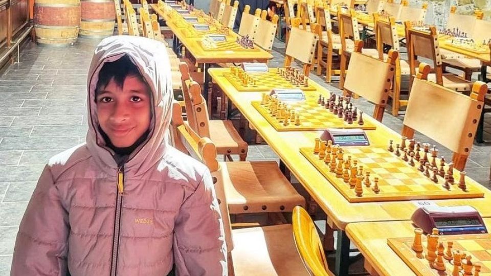 8-year-old boy who lives in Singapore becomes youngest chess player to ...