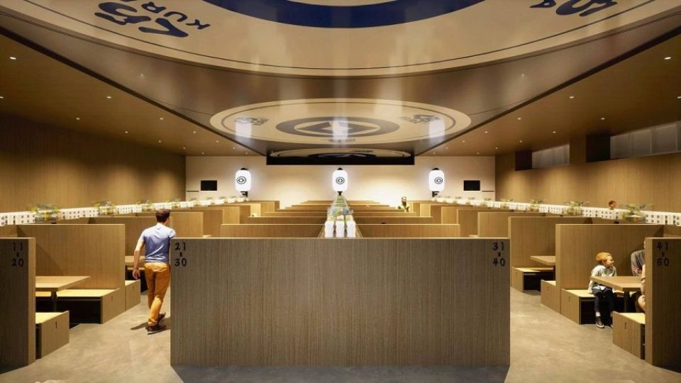 Kura Sushi unveils Osaka-Kansai Expo restaurant layout; has 135m-long ...