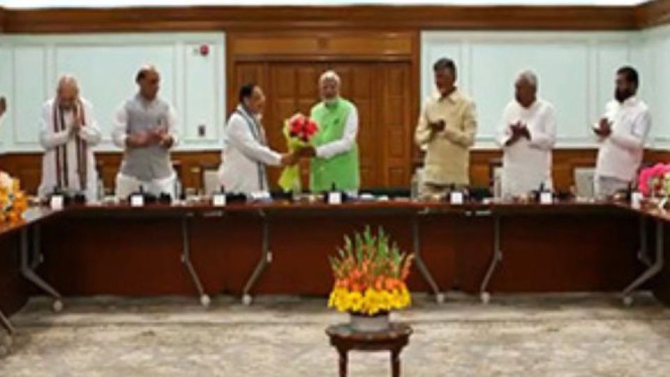 NDA formally elects Narendra Modi leader of the alliance – Asia News ...